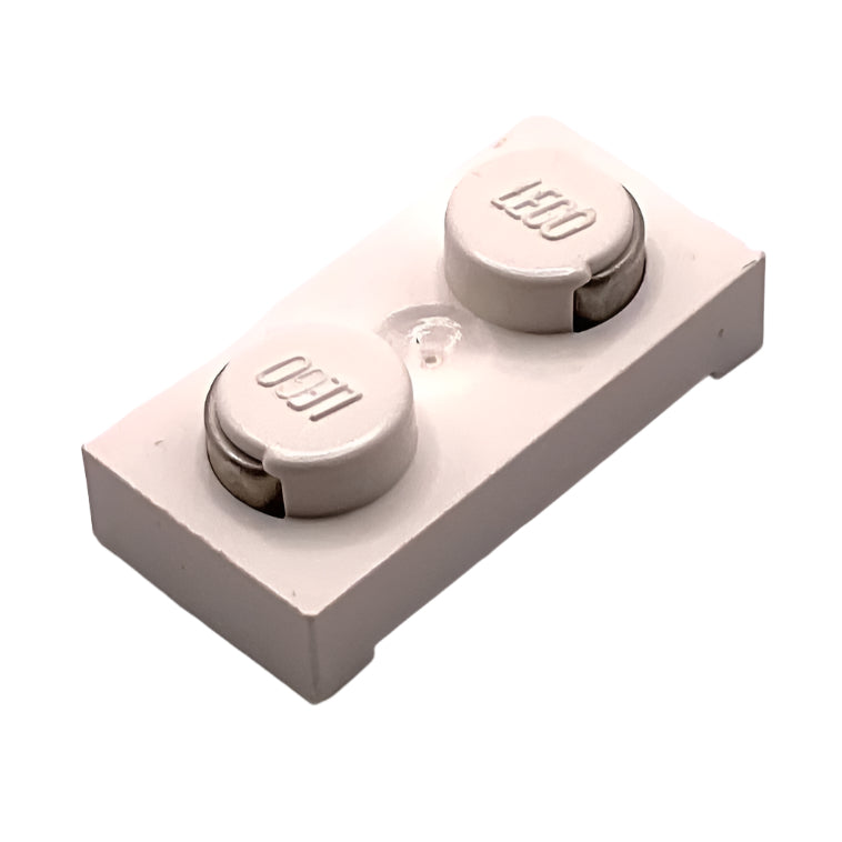 Electric Plate 1x2 with Contacts, Part# 4755 – United Brick Co®