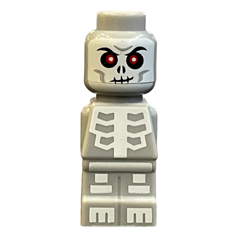 Microfigure Ninjago Skeleton Light Bluish Gray, 85863pb053 – United ...