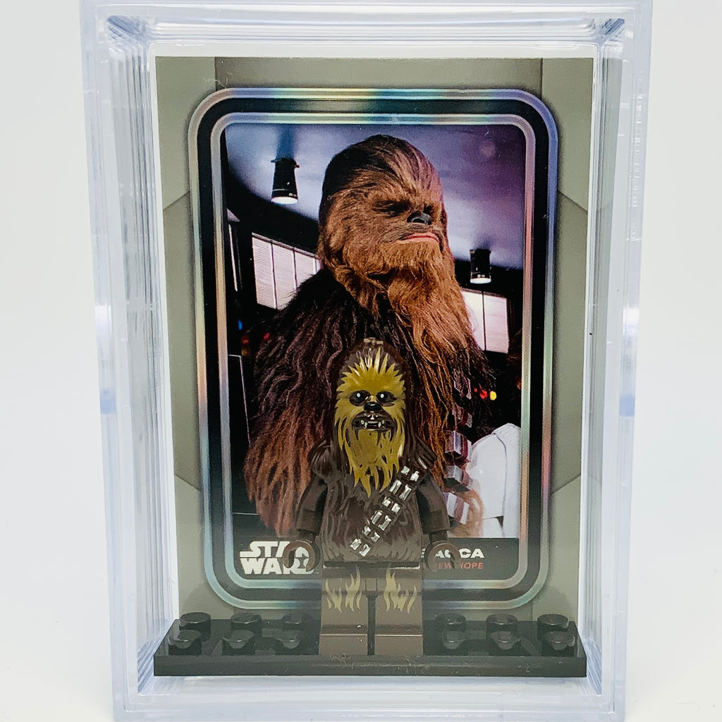 Chewbacca with Trading Card & Collector’s Case – United Brick Co®