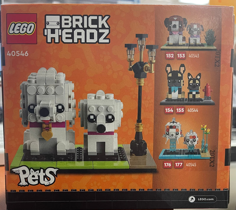 BrickHeadz: Pets: Poodle, 40546 – Atlanta Brick Co