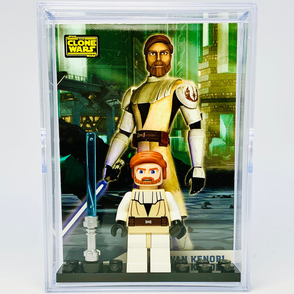 Obi-wan Kenobi with Trading Card & Collector’s Case – United Brick Co®