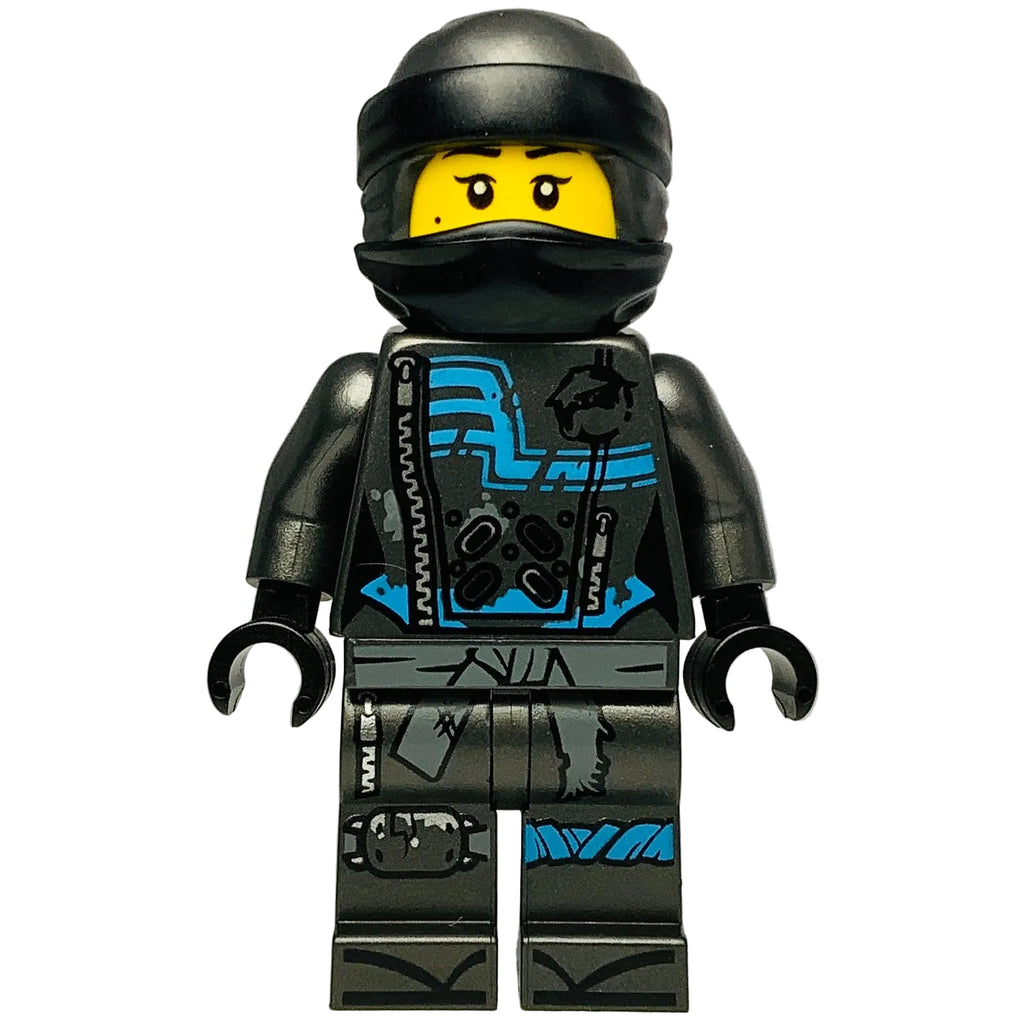 Nya - Hunted, Crooked Smile / Open Mouth Smile, njo0475b - LEGO® Ninja ...