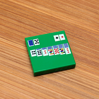 Solitaire - Custom Printed 2x2 Tile – United Brick Co®