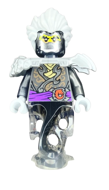 Cinder - Pearl Dark Gray and Flat Silver Armor, Ghost Legs, njo0901 ...