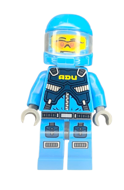 Alien Defense Unit Soldier 1 - Dark Azure Hips, ac015 – United Brick Co®