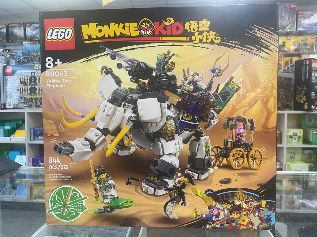 Yellow Tusk Elephant, 80043 - LEGO® Monkie Kid – United Brick Co®