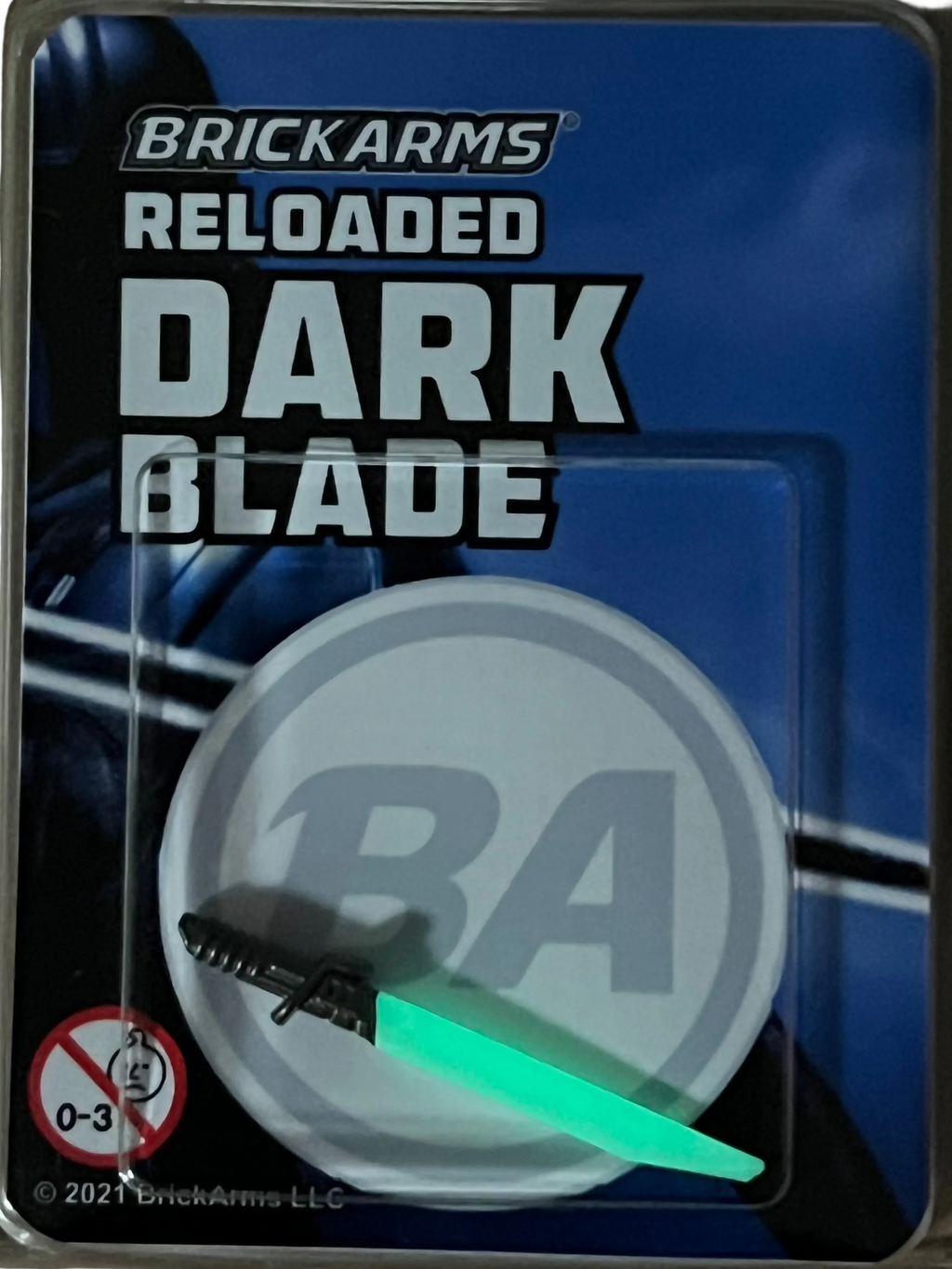 Dark Blade Saber - Reloaded, Glow-in-the-Dark - BrickArms – United ...