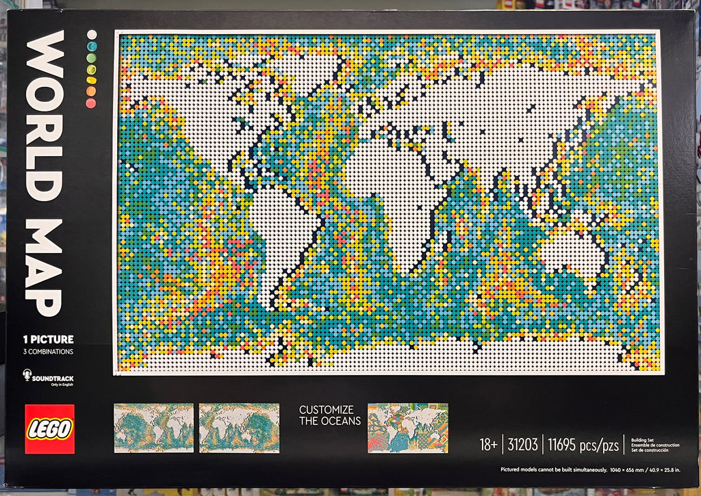 World Map, 31203 – United Brick Co®