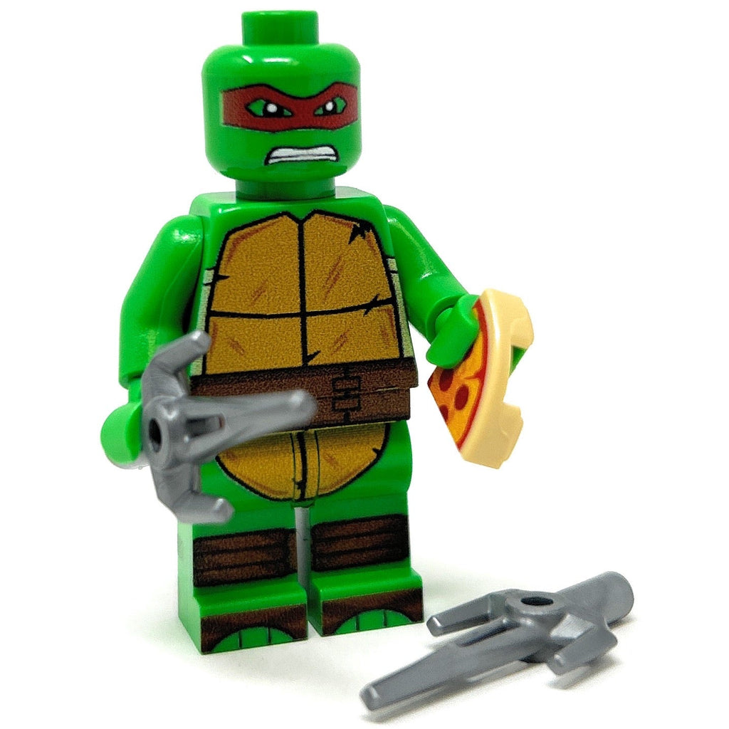 Raph Red Fighter Turtle - Custom Minifig made using LEGO parts – United ...