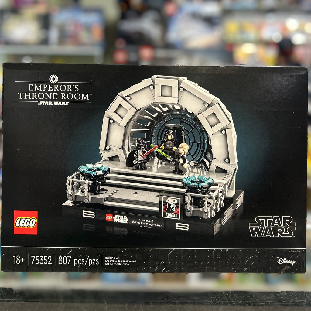 Emperor's Throne Room Diorama, 75352 - LEGO® Star Wars Set – United ...