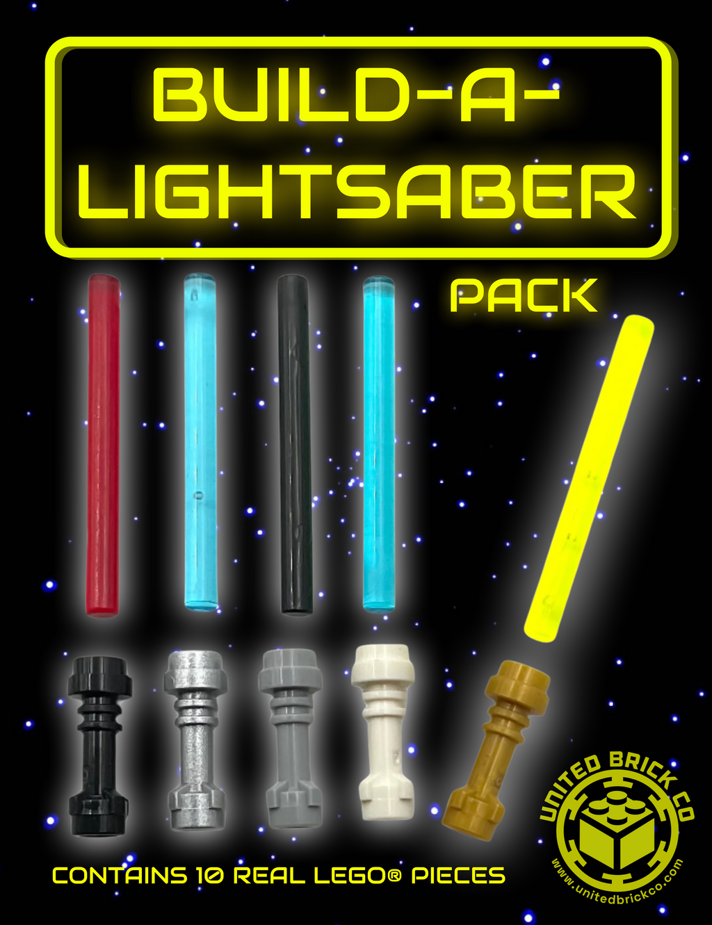 Build-a-Lightsaber Pack – United Brick Co®