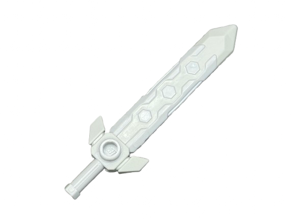 Minifigure, Weapon Sword, Long with Molded Flexible Rubber (Same Color ...