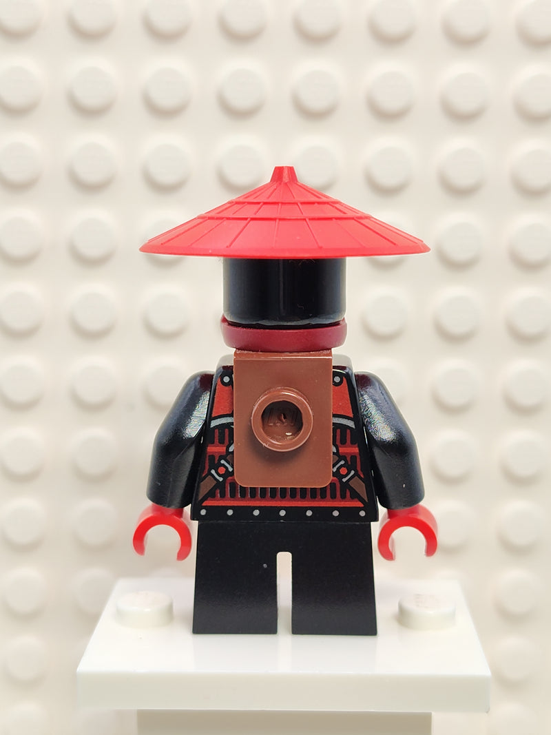 Stone Army Scout - Red Face, njo264 – Atlanta Brick Co