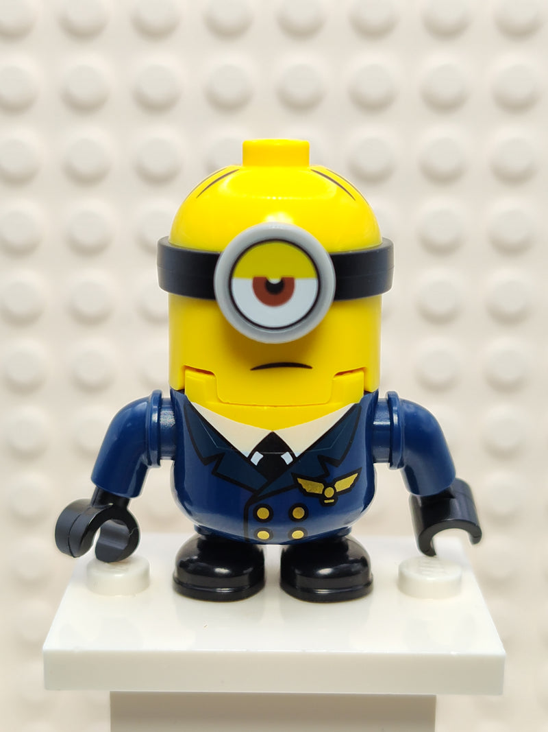 Minion Stuart - Airplane Pilot, mnn014 – Atlanta Brick Co