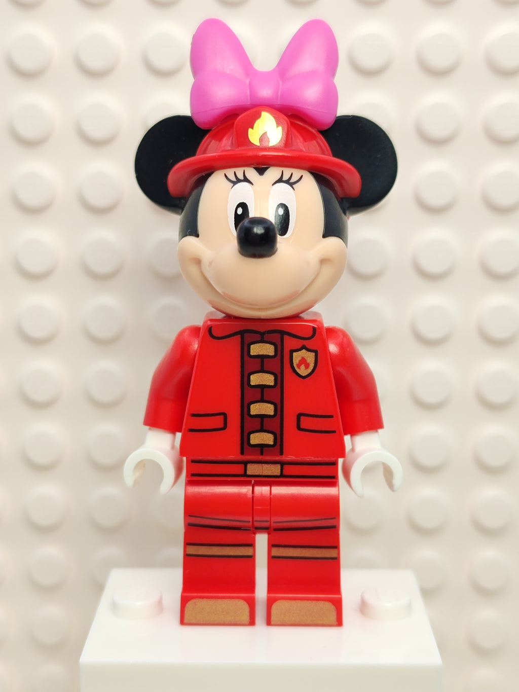 Minnie Mouse - Fire Fighter, dis051 – United Brick Co®