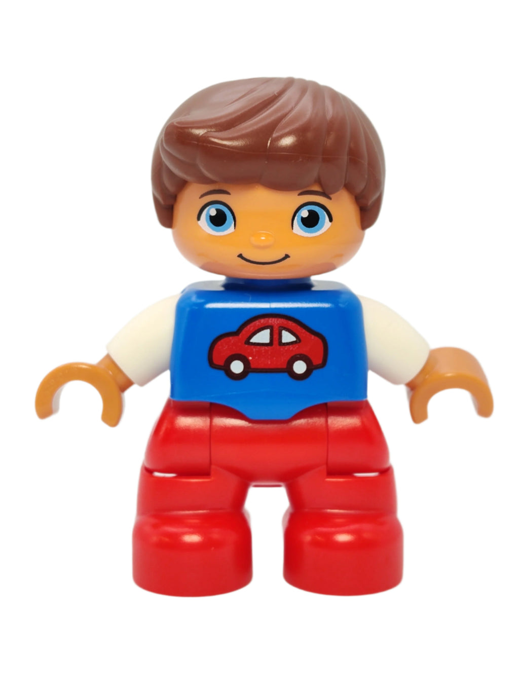 Duplo Figure Child - Blue Top with Red Car Pattern, 47205pb031 – United ...