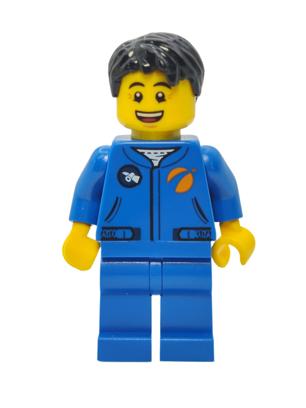 Astronaut - Blue Jumpsuit with Queasy and Open Mouth Smile, cty1040 ...