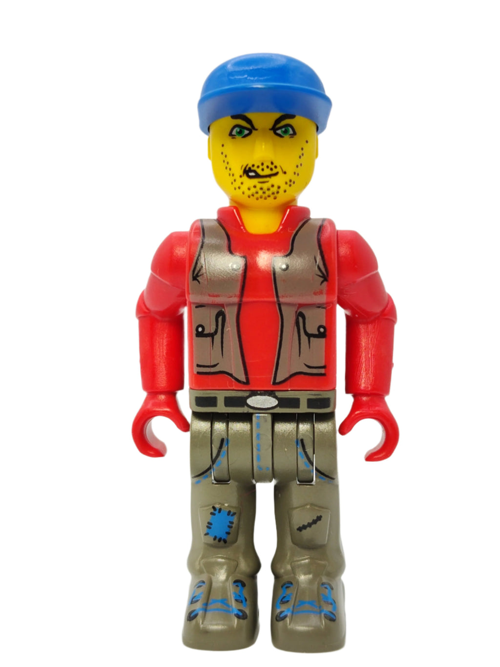 Bank Robber - Dark Gray Legs and Blue Cap, js017 – United Brick Co®