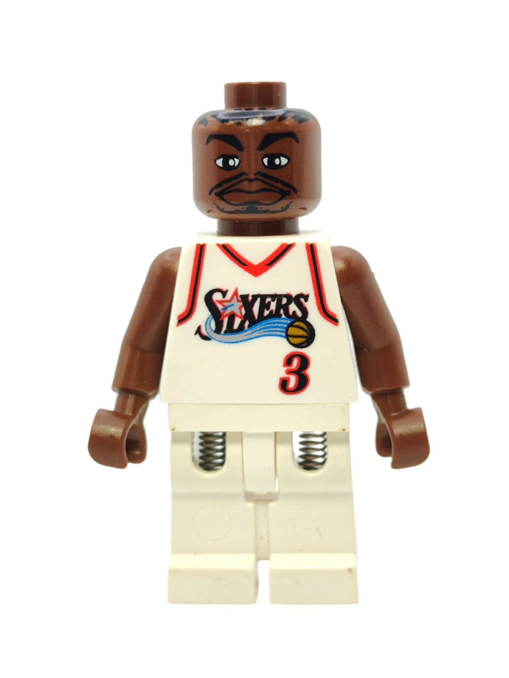 NBA Allen Iverson - Philadelphia 76ers #3 (White Uniform), nba037 ...