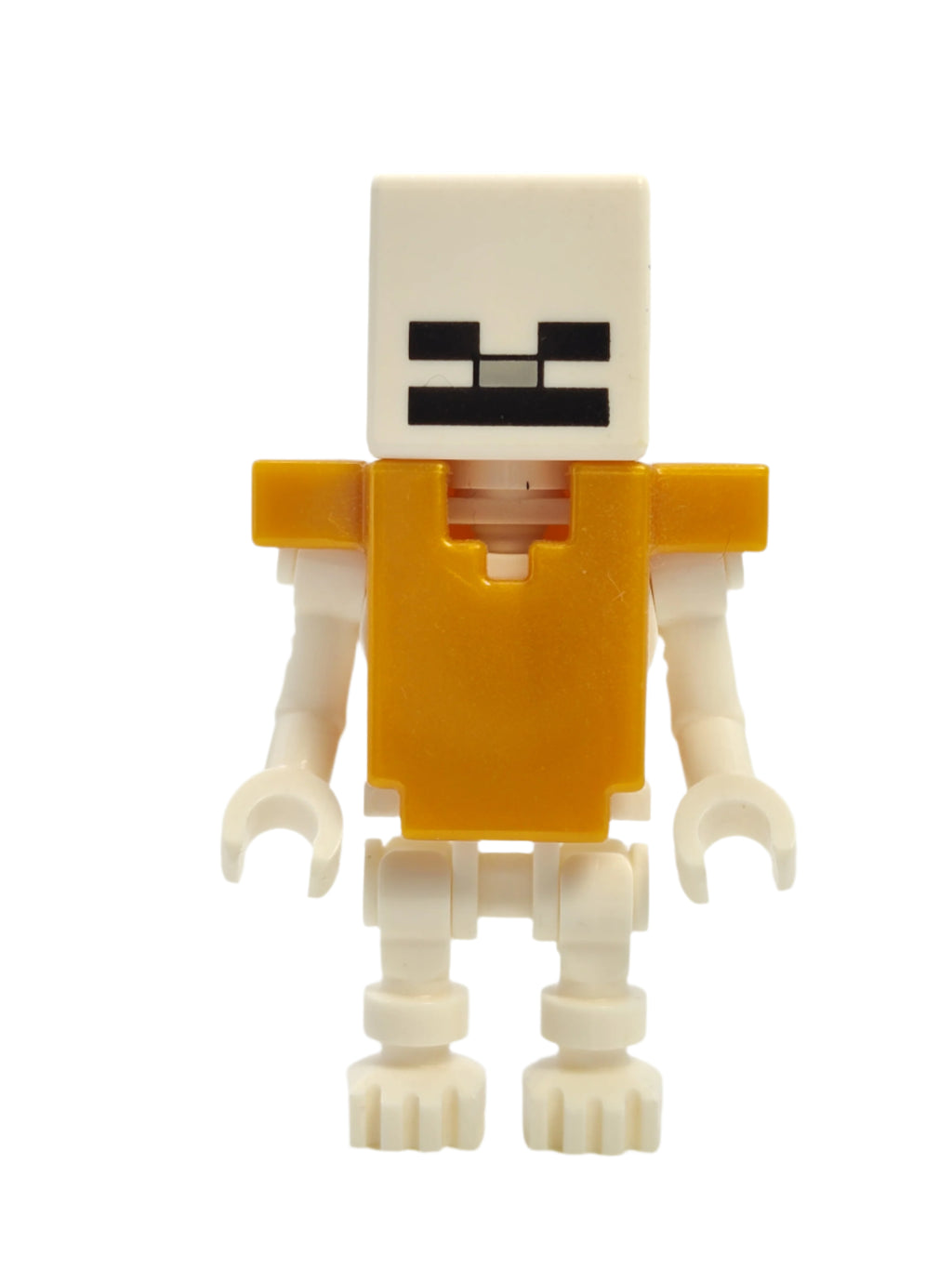 Minecraft Skeleton- Pearl Gold Armor, min054 – United Brick Co®