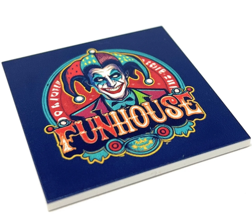B3 Customs Joker's Funhouse Vintage 6x6 Sign – United Brick Co®