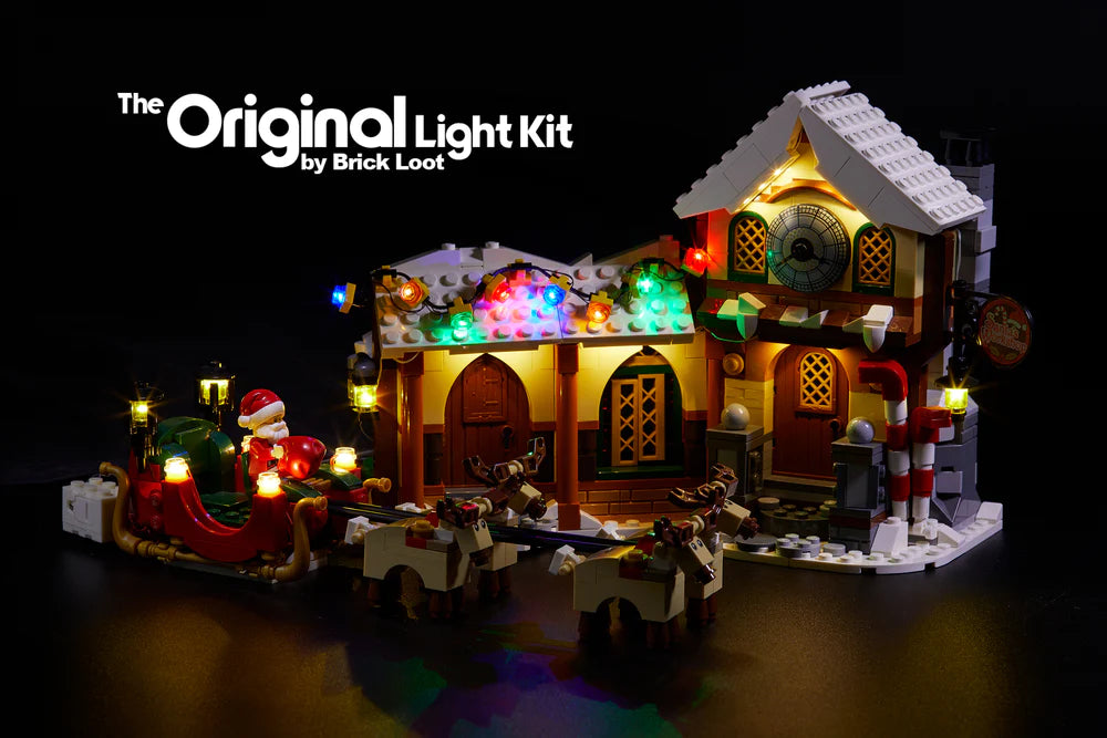 Brick Loot Light Kit For Santa's Workshop - 10245 – United Brick Co®