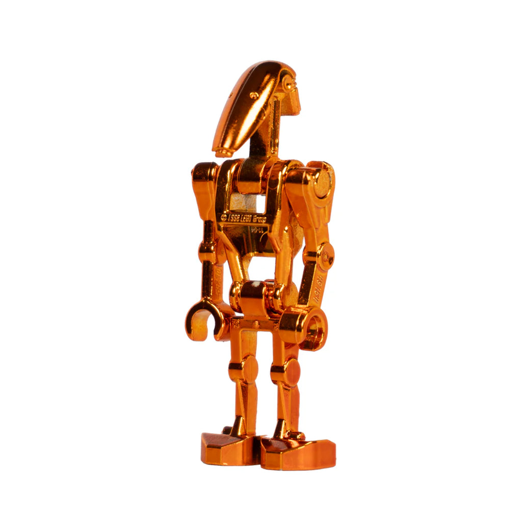 Custom Chrome Orange Droid, MandR08 – United Brick Co®