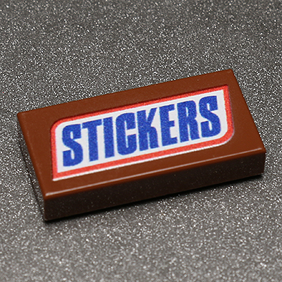 Stickers - Custom Printed 1x2 Tile – United Brick Co®