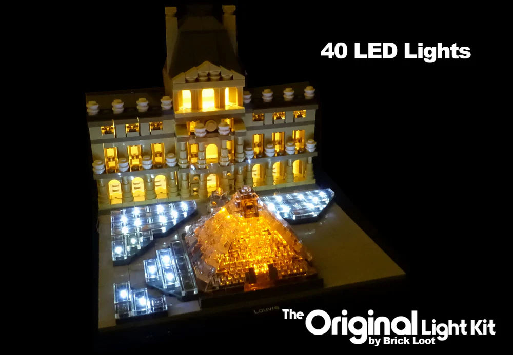 Brick Loot Light Kit For Louvre - 21024 – United Brick Co®