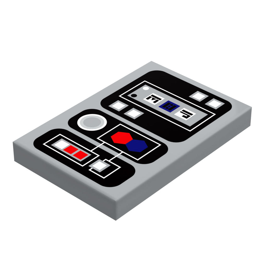 Control Panel #2 for Star Wars/Space (2x3 Tile) - B3 Customs using LEG ...