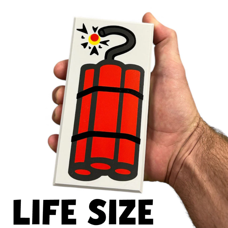 Life-Size Dynamite Tile / Cosplay B3 Customs – United Brick Co®