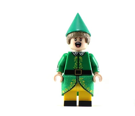 BUDDY THE ELF Custom Printed Lego Minifigure – United Brick Co®