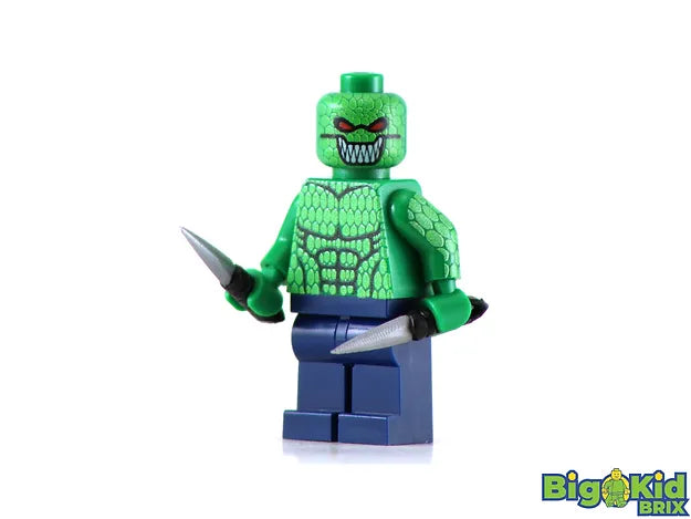 KILLER GATOR DC Custom Printed Lego Minifigure – United Brick Co®