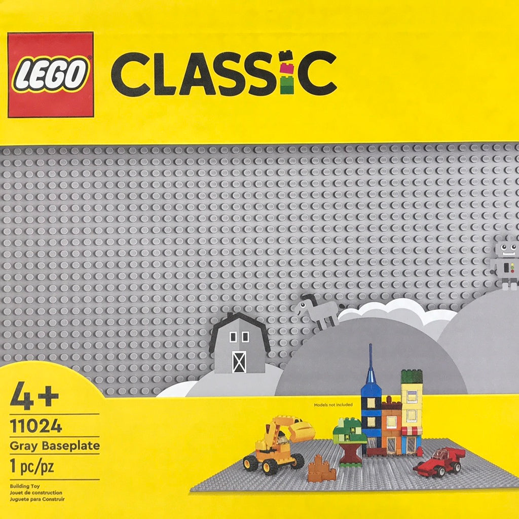 11024 Gray 48x48 LEGO® Baseplate – United Brick Co®