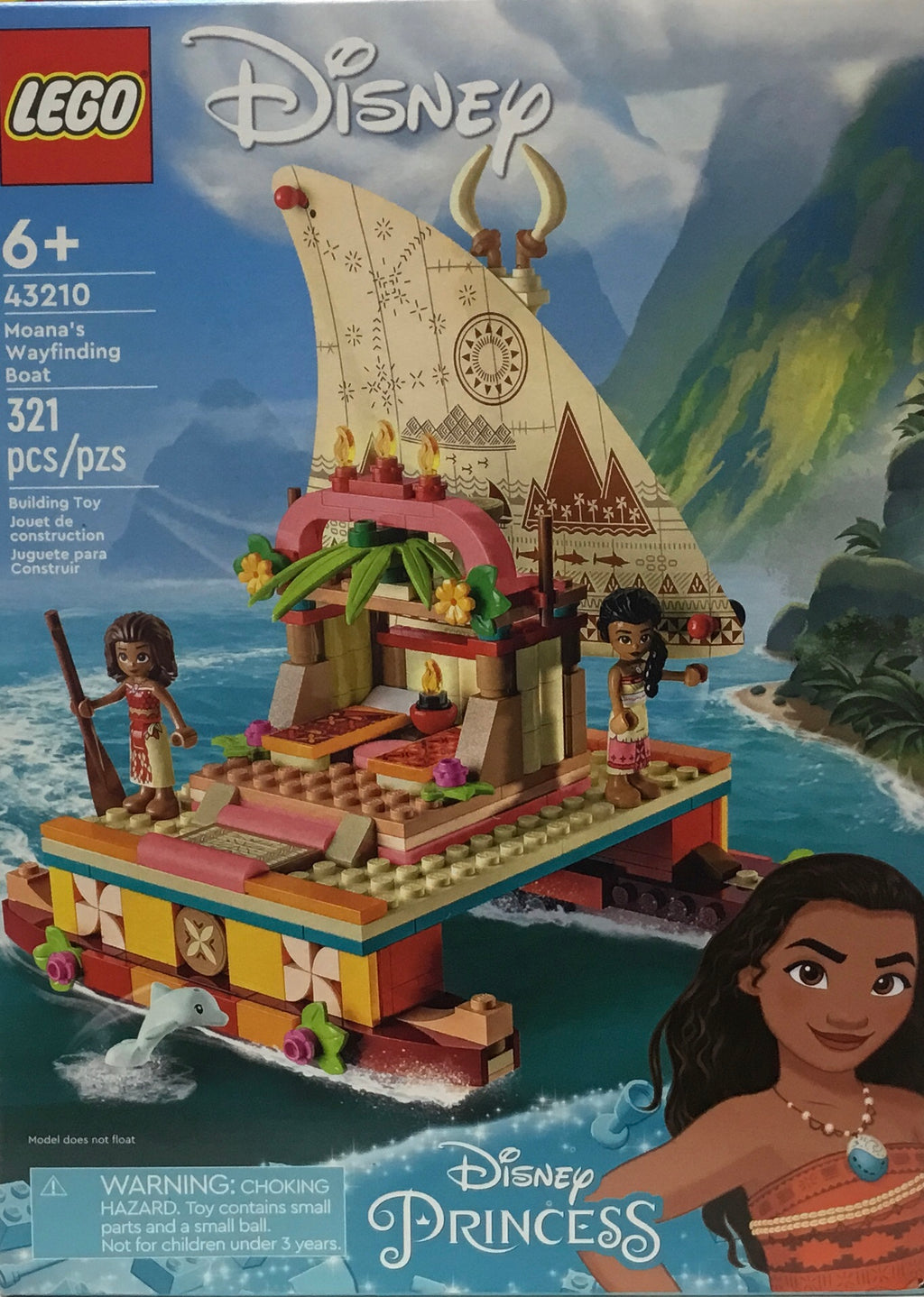 Moana's Wayfinding Boat, 43210 – United Brick Co®