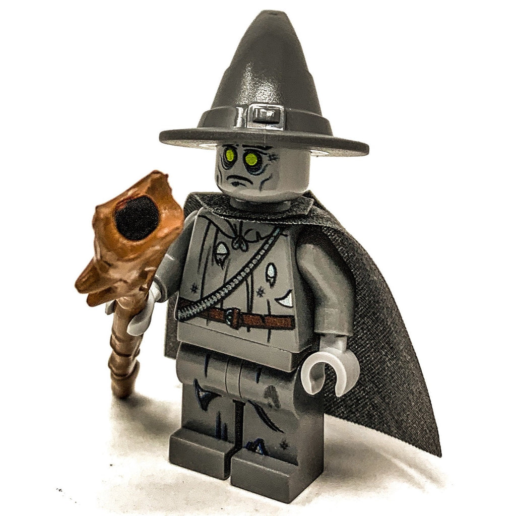 B3 Customs® Zandalf, Zombie Wizard Minifig – United Brick Co®