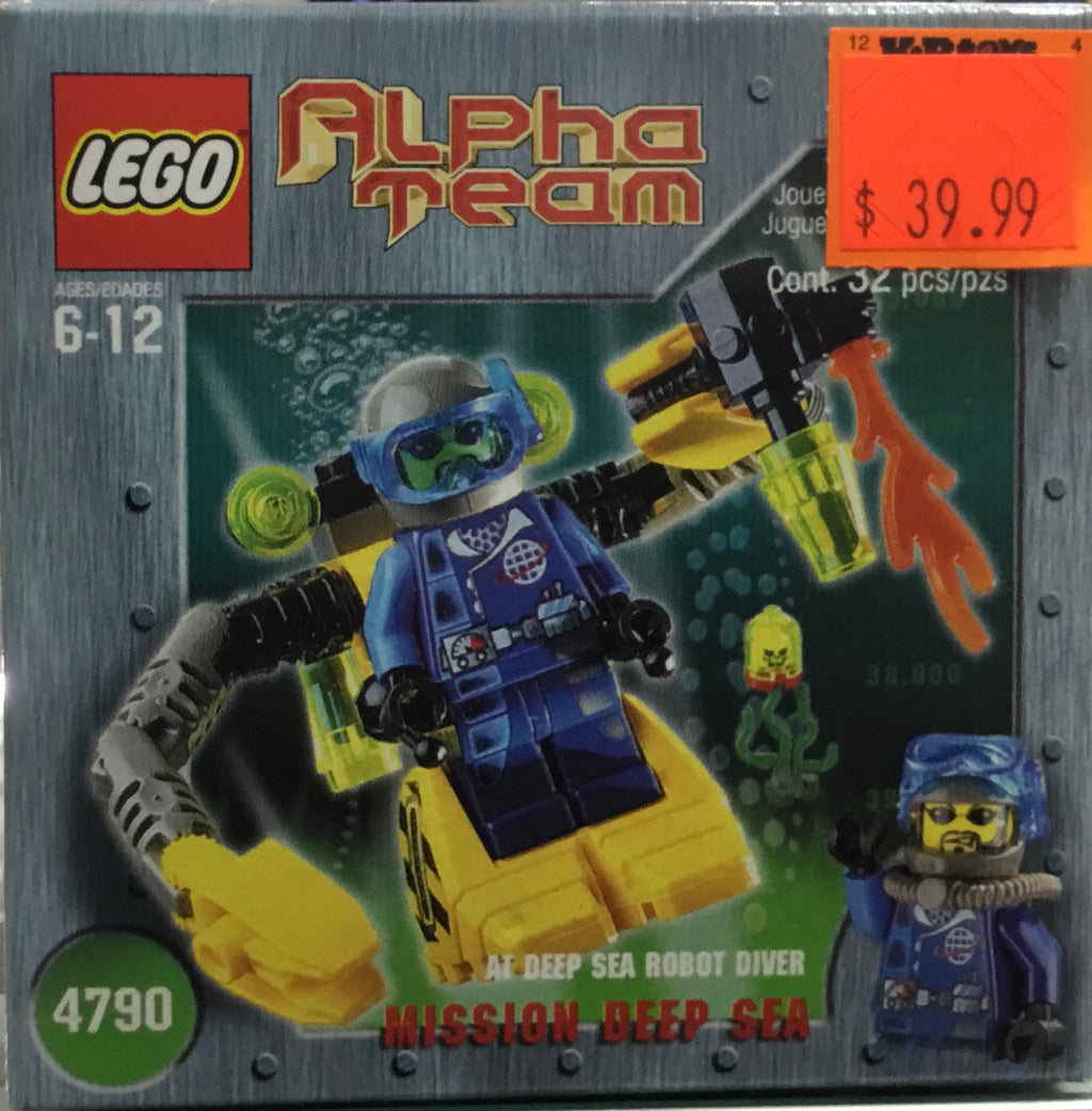Alpha Team Deep Sea Robot Diver, 4790 – United Brick Co.