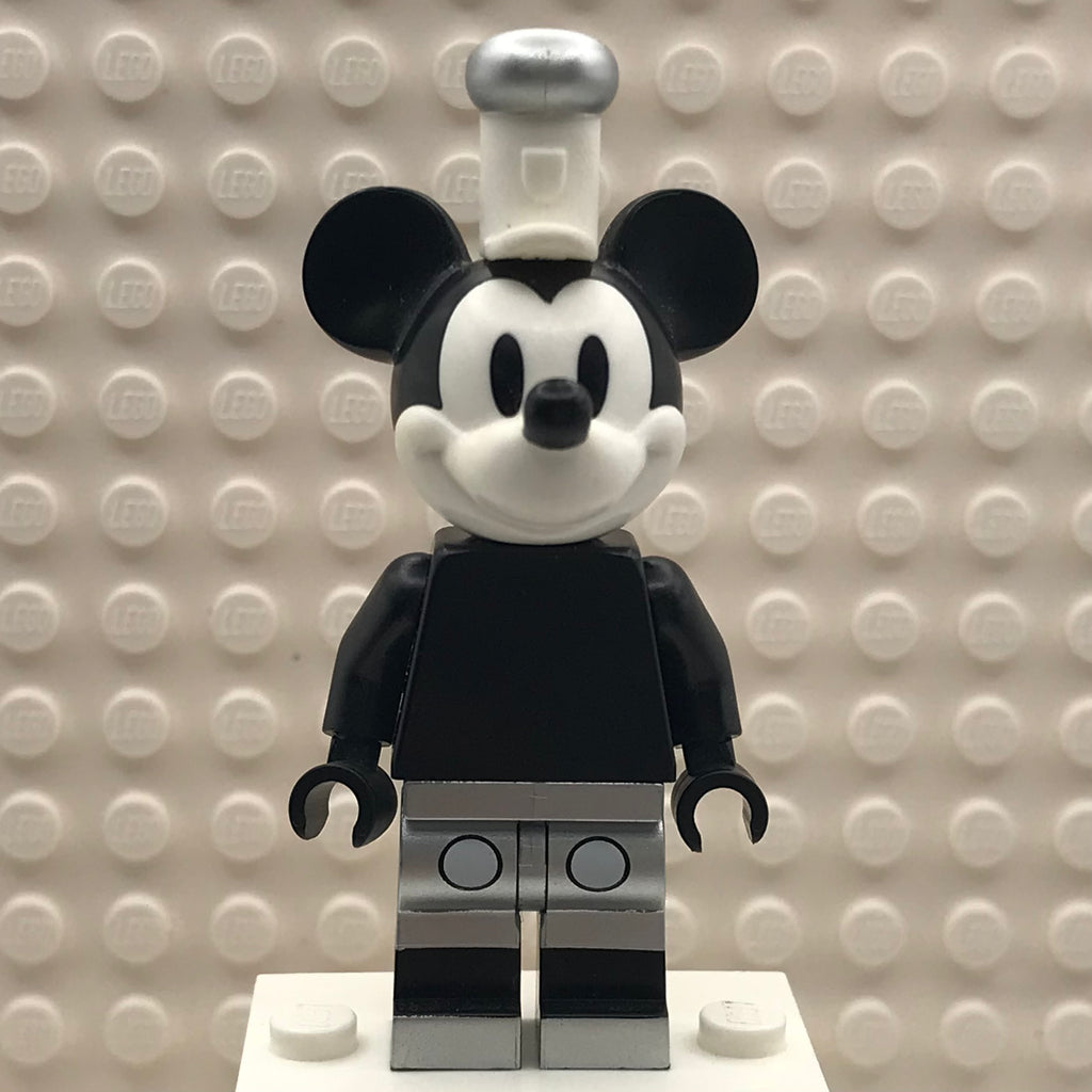 Mickey Mouse - Grayscale (Steamboat Willie), idea049 – United Brick Co®