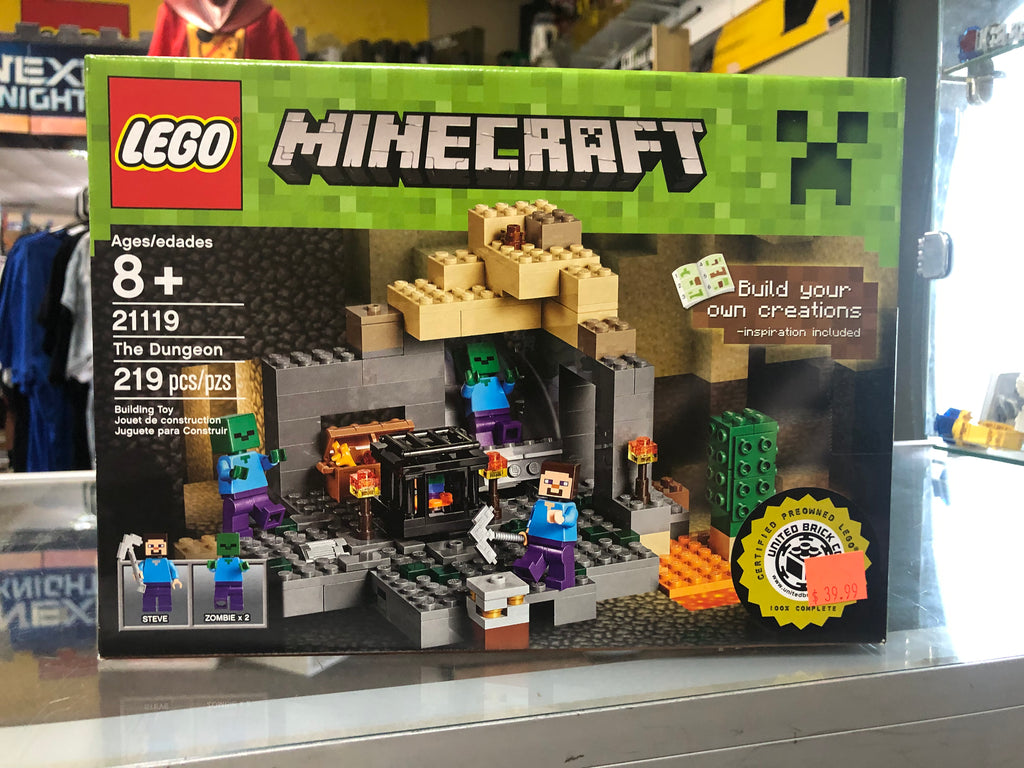 The Dungeon, 21119 - LEGO® Minecraft Set – United Brick Co®