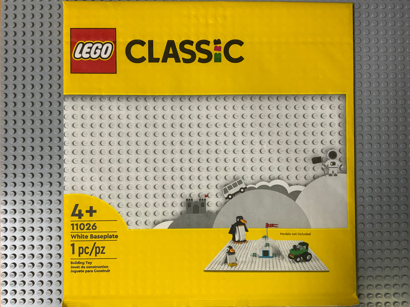 11026 White 32x32 LEGO® Baseplate – Atlanta Brick Co