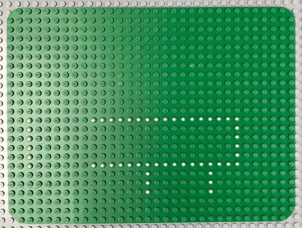 24 x 32 Baseplate with Set 363/555 Dot Pattern Green, Part# 10p01 ...