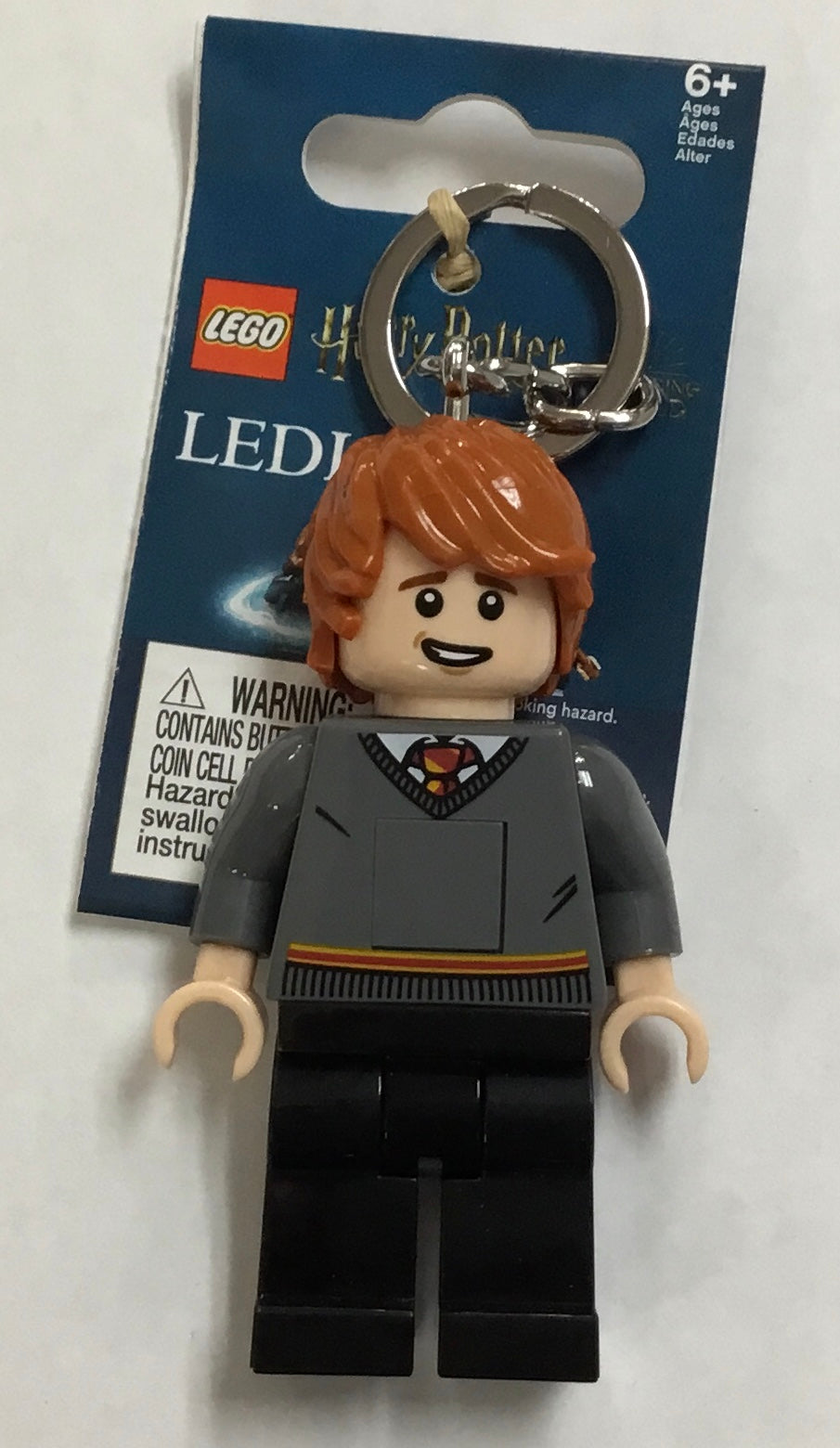 LEGO® Harry Potter Keychain Light - Ron Weasley - 3 Inch Tall Figure ...