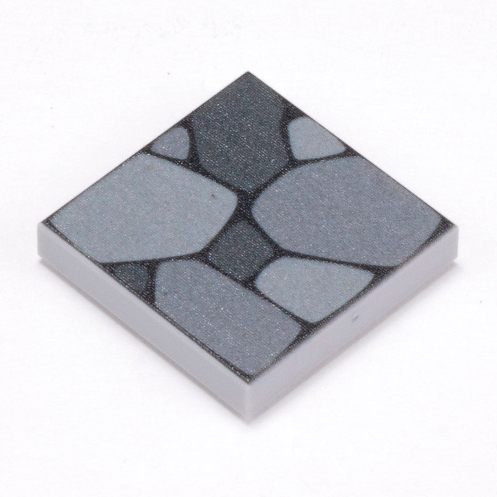 Cobblestone Flooring - Custom Printed 2x2 Tile made using LEGO part ...