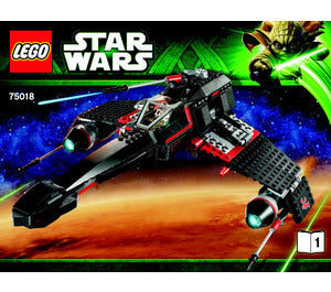 75018- Jek-14's Stealth Starfighter - INSTRUCTIONS ONLY – United Brick Co®