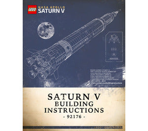 92176-NASA Apollo Saturn V {Reissue} - INSTRUCTIONS ONLY – United Brick Co®