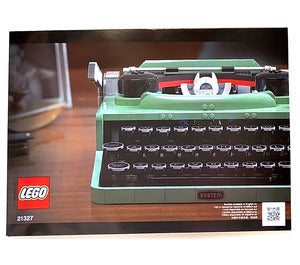 21327-Typewriter - INSTRUCTIONS ONLY – United Brick Co®
