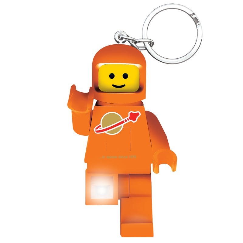 LEGO® Spaceman Key Light – Orange LED Light 3” – United Brick Co®