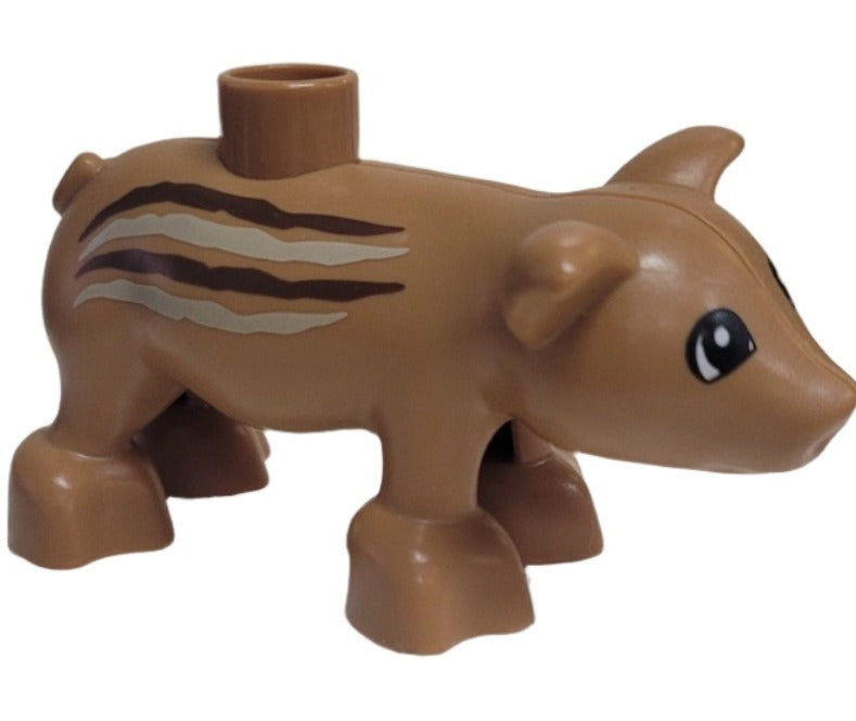 Duplo Deer Pig with Stripes, pig03pb02 – United Brick Co®