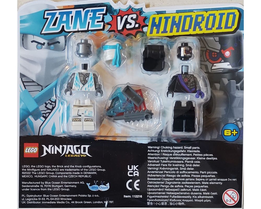 Zane vs. Nindroid blister pack, 112216 – United Brick Co®