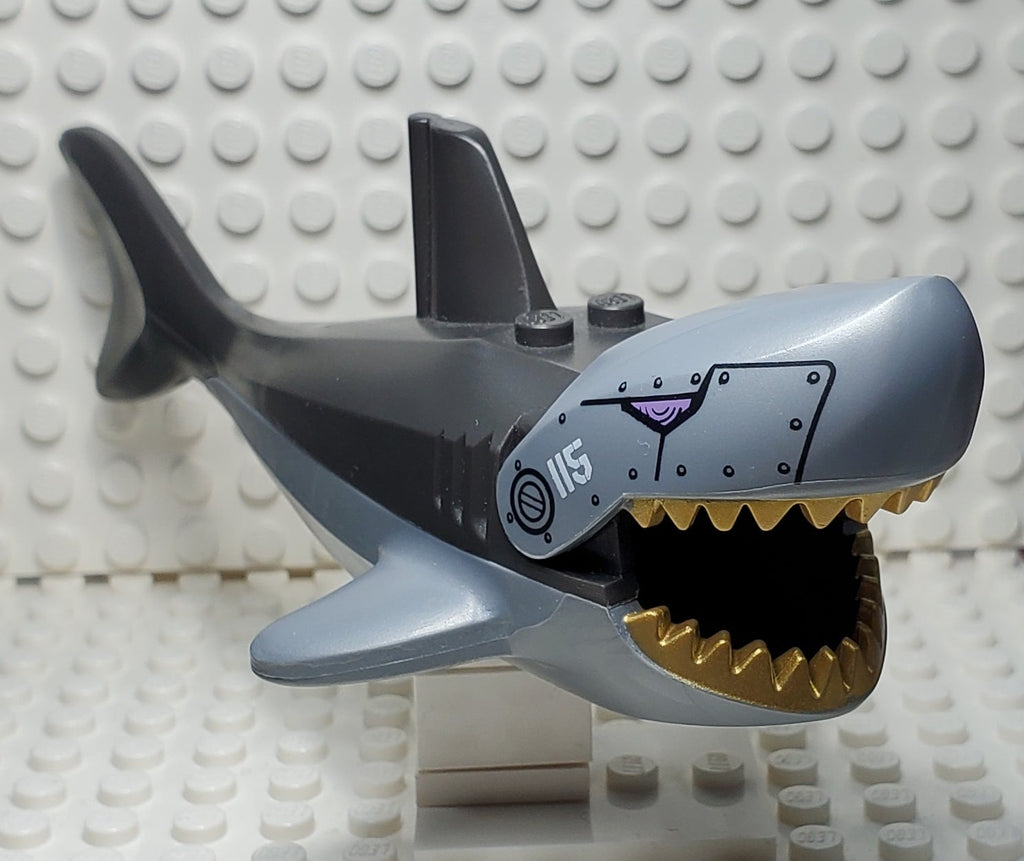 LEGO® Shark with Gold Teeth – United Brick Co®